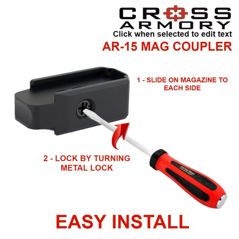 MAGAZINE COUPLER | Fits Magpul PMAG Gen 3 | 10/30 round