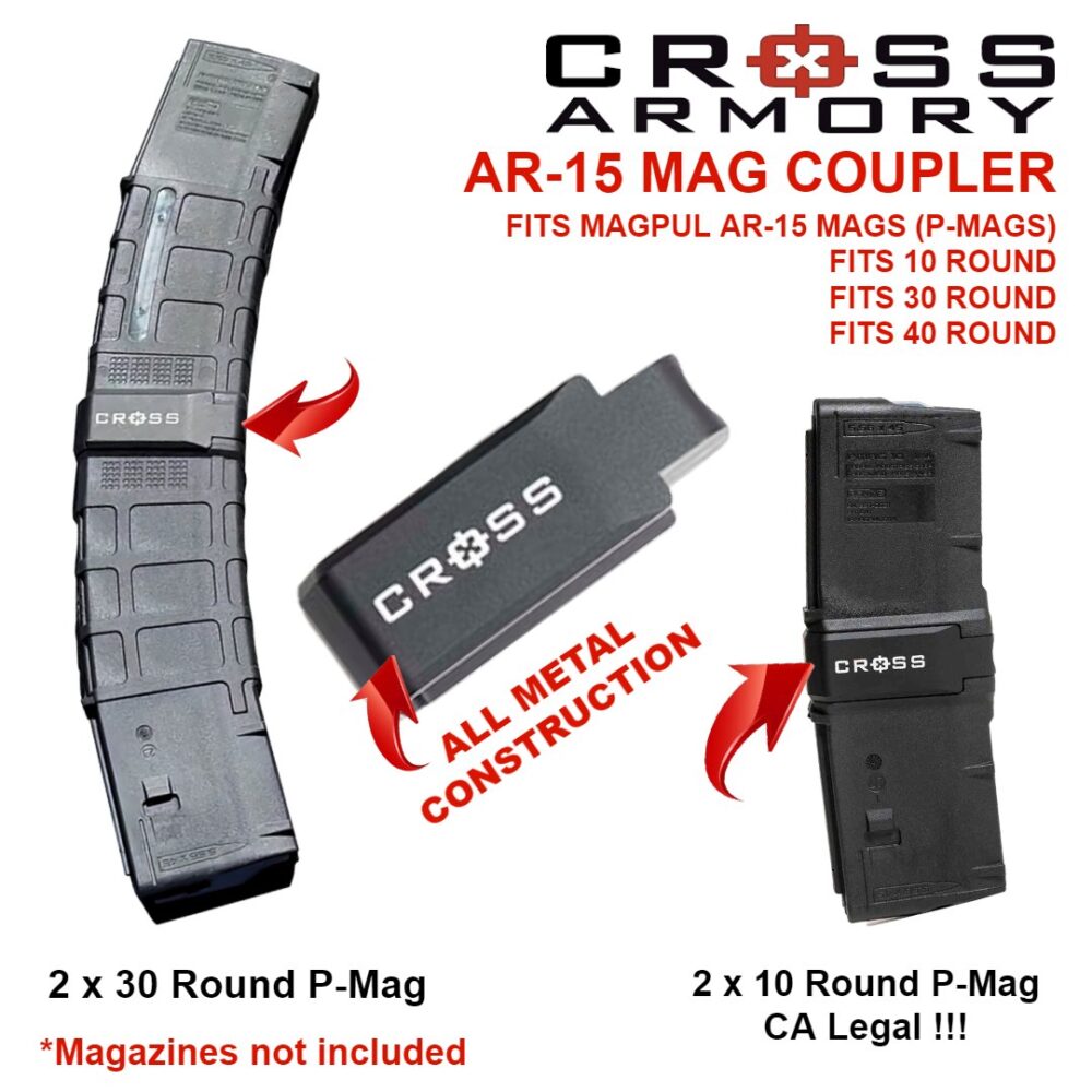 MAGAZINE COUPLER | Fits Magpul PMAG Gen 3 | 10/30 round