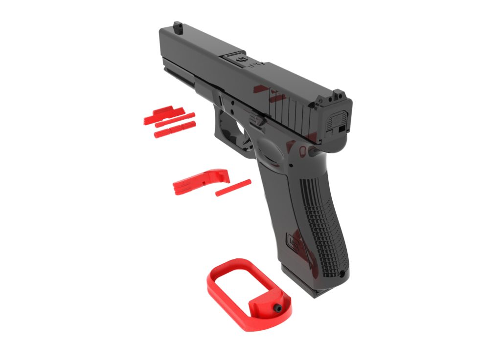 4 piece kit for Glock Gen 1-3 | Cross Armory Upgrade | Glock Parts