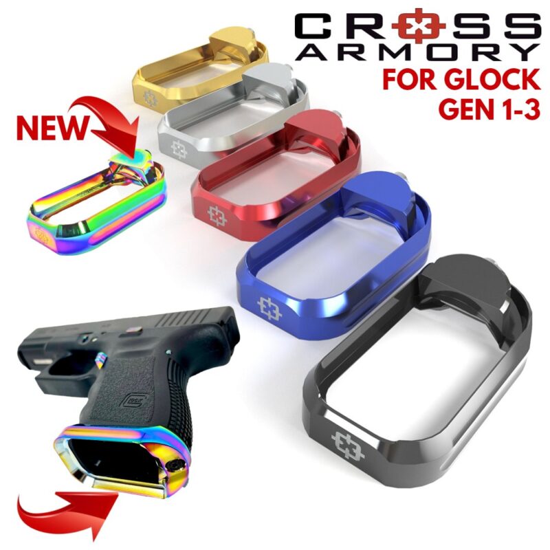 +0 Magazine Extension | Gen 1-5 | GLOCK 19/23/32 | Cross