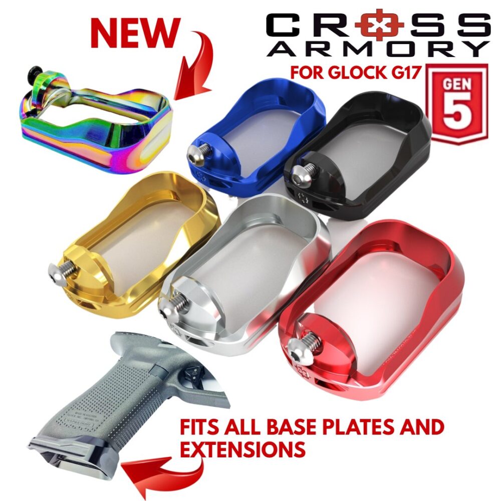 Flared Magwell for Glock Gen 5 | Cross Armory Upgrades | Pistol