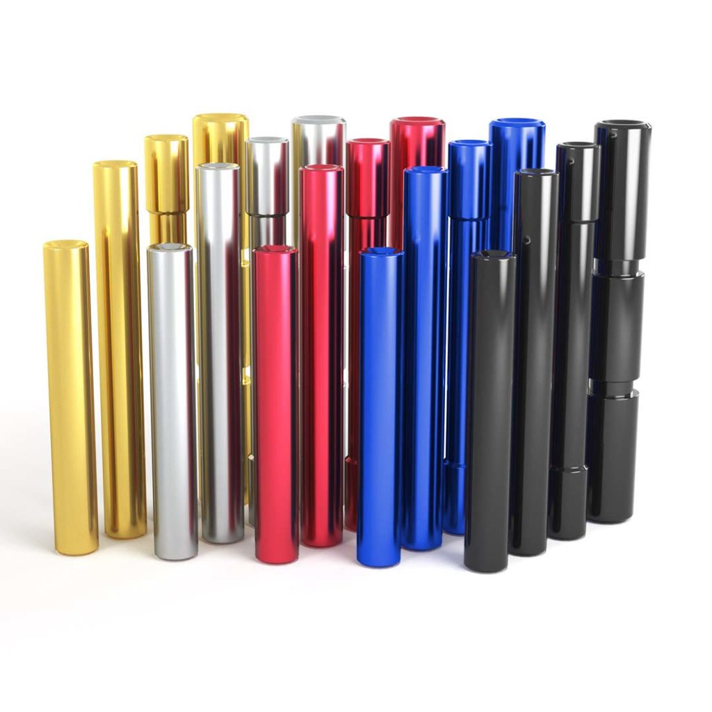 Dimpled 4 Pin Set for P80 | Cross Armory Accessories | Pistol