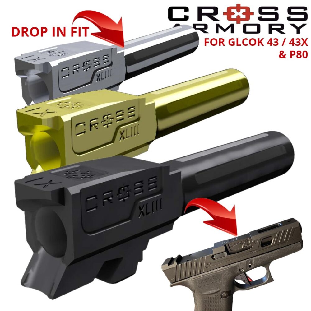 GLOCK Legion Barrel | GLOCK G43 & P80 Barrel | GLOCK Gen 4 Barrel ...