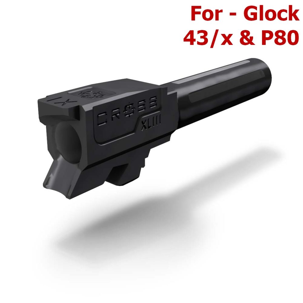 Cross Armory Custom Barrel for G43 | Glock Upgrades | Pistols