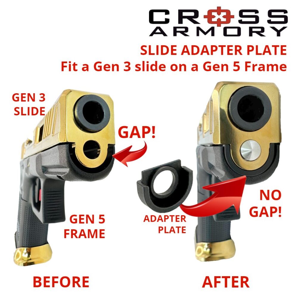 Cross Armory parts for Glock Frames