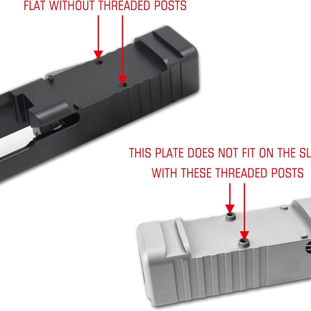 RMSC to RMR Adapter Plate | Convert RMSC Optic Cut to Fit RMR Red Dot Sight
