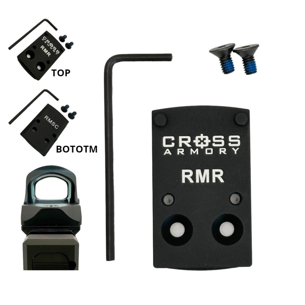RMSC to RMR Adapter Plate | Convert RMSC Optic Cut to Fit RMR Red Dot Sight