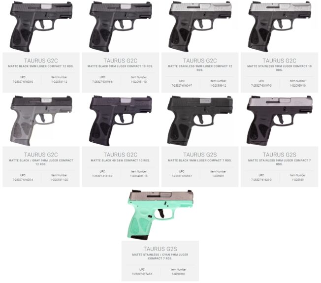 Extended Magazine Release / Catch for TAURUS G3 / G2 by Cross Armory