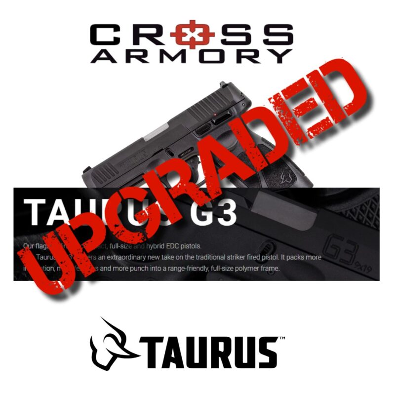 Extended Magazine Release / Catch for TAURUS G3 / G2 by Cross Armory